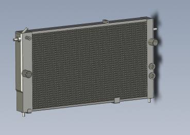 POGO-Performance - GEN3 Radiator Aluminum Opel Calibra / Vectra A / 2.0 ...